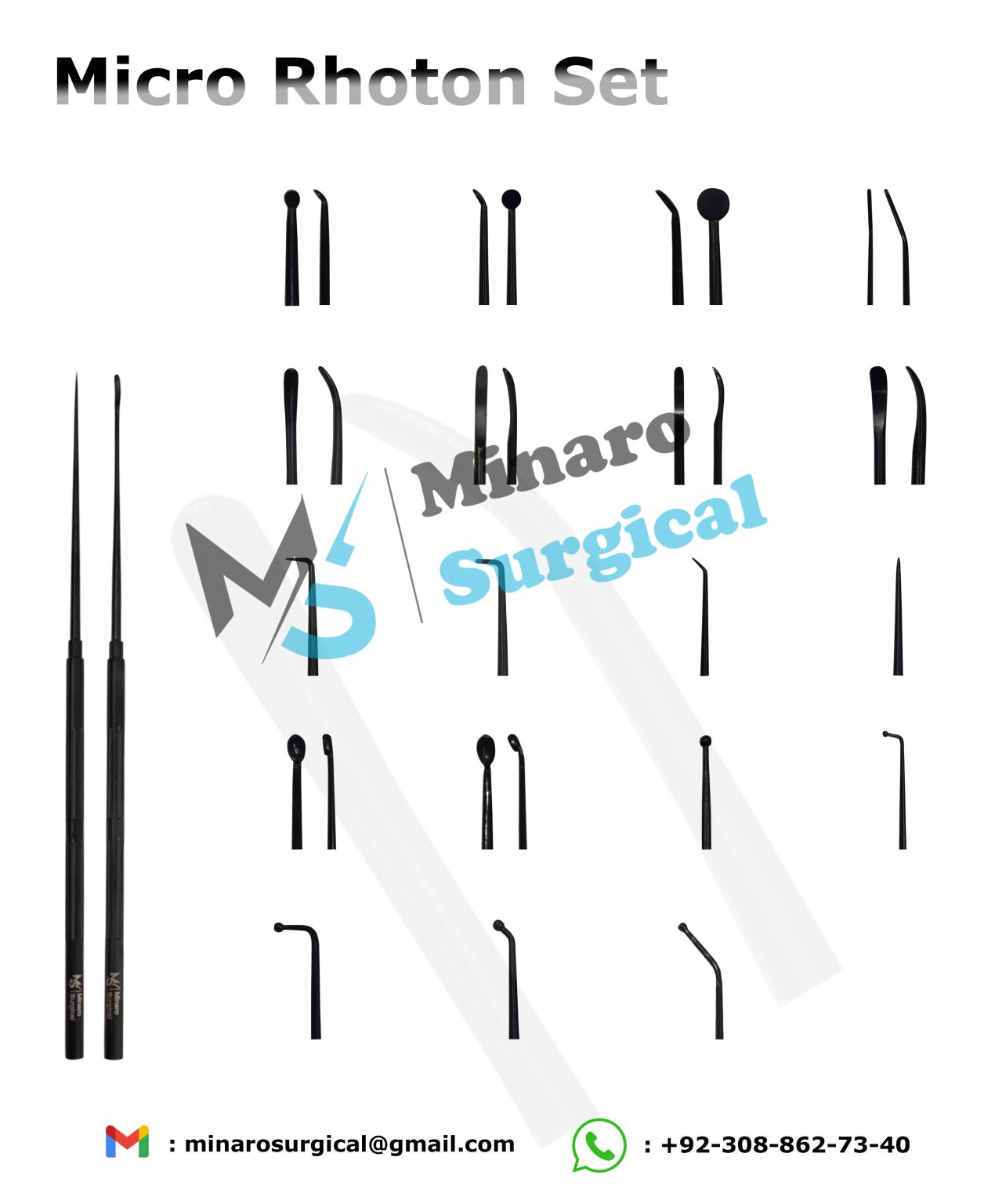 Micro Rhoton Set – minarosurgical